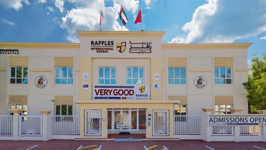 Raffles International School Logo Raffles World Academy Guide | Bayut